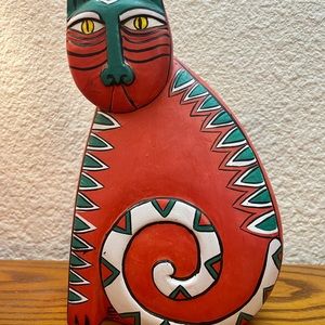 Art | Vintage Folk Art Cat Figures | Poshmark